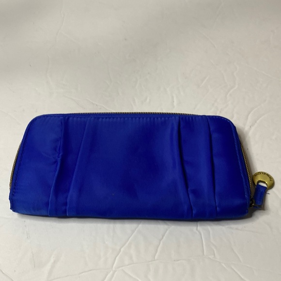 Travelon | Bags | Travelon Royal Blue Vinyl Wallet | Poshmark